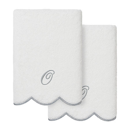 Click here for Linum Home Textiles Adornia Scallop Personalized 2... prices