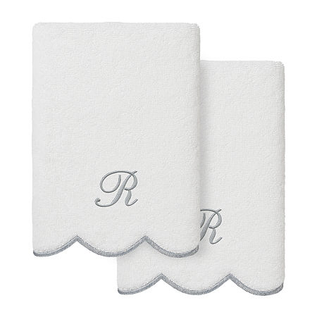 Click here for Linum Home Textiles Adornia Scallop Personalized 2... prices