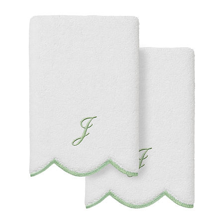 Click here for Linum Home Textiles Adornia Scallop Personalized 2... prices