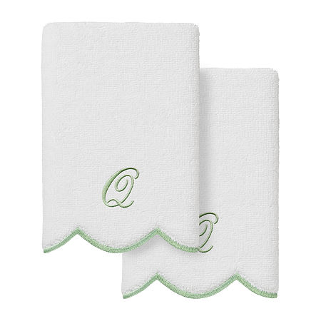 Click here for Linum Home Textiles Adornia Scallop Personalized 2... prices