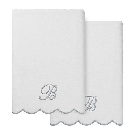 Click here for Linum Home Textiles Adornia Scallop Personalized 2... prices