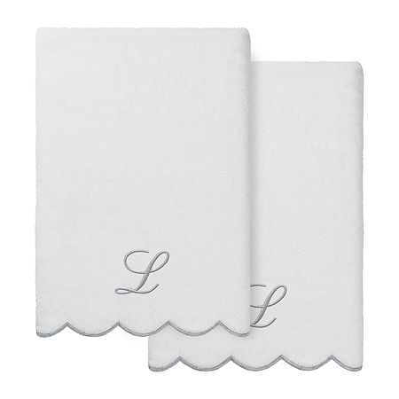 Click here for Linum Home Textiles Adornia Scallop Personalized 2... prices