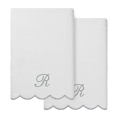 Click here for Linum Home Textiles Adornia Scallop Personalized 2... prices