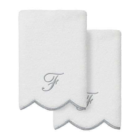 Click here for Linum Home Textiles Adornia Scallop Personalized 2... prices