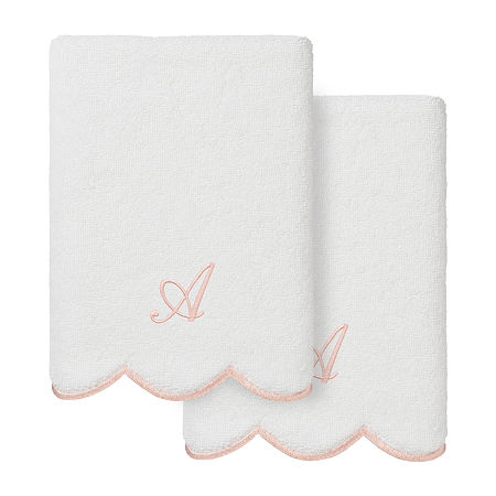 Click here for Linum Home Textiles Adornia Scallop Personalized 2... prices