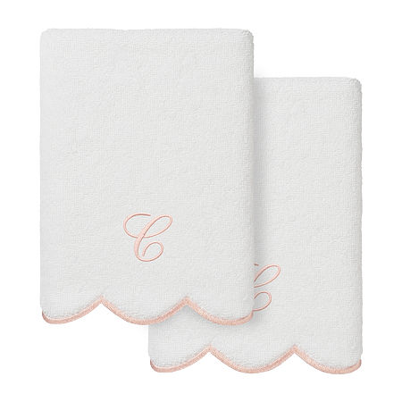 Click here for Linum Home Textiles Adornia Scallop Personalized 2... prices