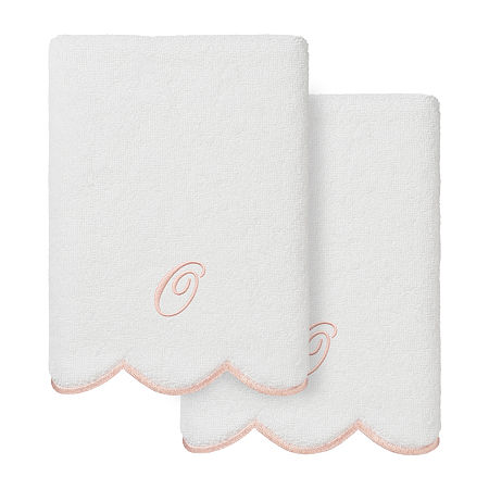 Click here for Linum Home Textiles Adornia Scallop Personalized 2... prices