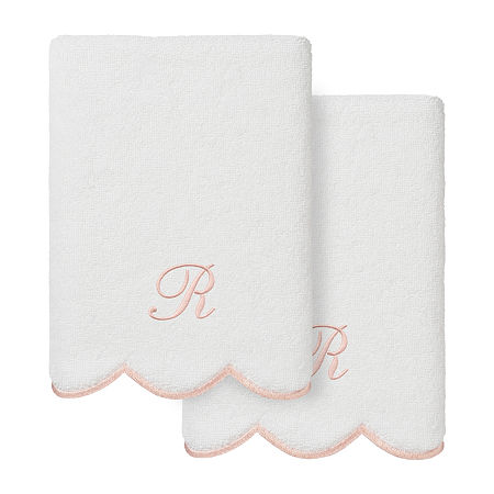 Click here for Linum Home Textiles Adornia Scallop Personalized 2... prices