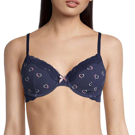 Click here for Ambrielle Cotton Womens Medium Support Demi Bra  D... prices