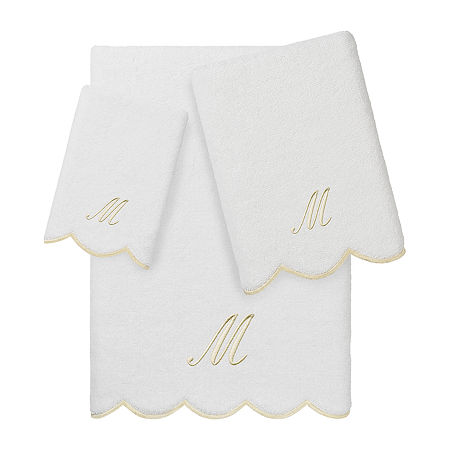 Click here for Linum Home Textiles Adornia Scallop Personalized 3... prices