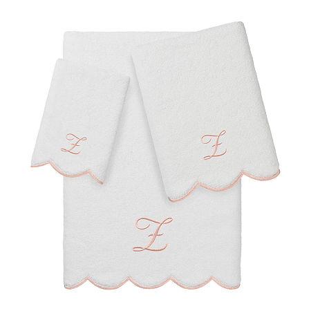 Click here for Linum Home Textiles Adornia Scallop Pink Personali... prices