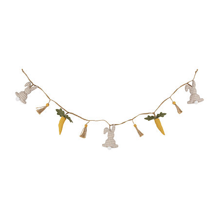 Click here for Northlight 4ft Fabric Rabbits And Carrots Easter I... prices