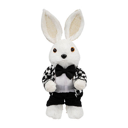 Click here for Northlight 10 Boy Rabbit In Checkered Jacket Easte... prices