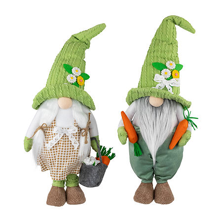 Click here for Northlight 15 Green And White Gardening Gnomes Eas... prices