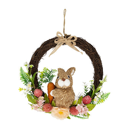Click here for Northlight 12 Floral Grapevine Spring With Rabbit... prices