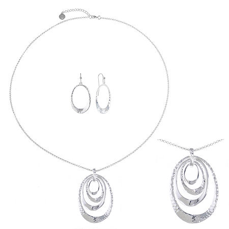 Click here for Liz Claiborne Pendant Necklace And Drop Earring Wo... prices