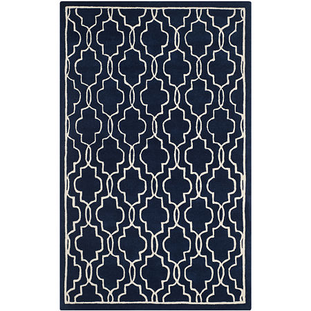 Click here for Safavieh Emmit Geometric Hand Tufted Wool Rug  One... prices