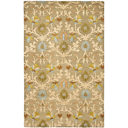 Click here for Safavieh Euler Floral Hand Tufted Wool Rug  One Si... prices