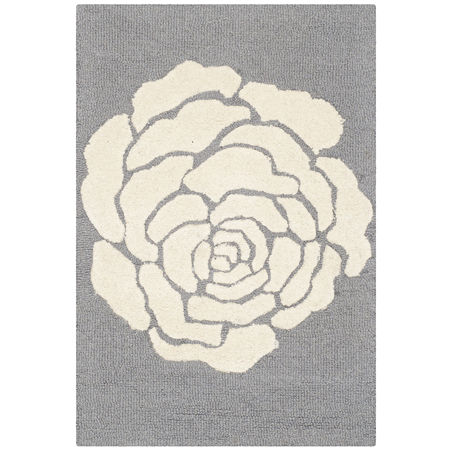Click here for Safavieh Dacre Floral Wool Indoor Rectangular Acce... prices