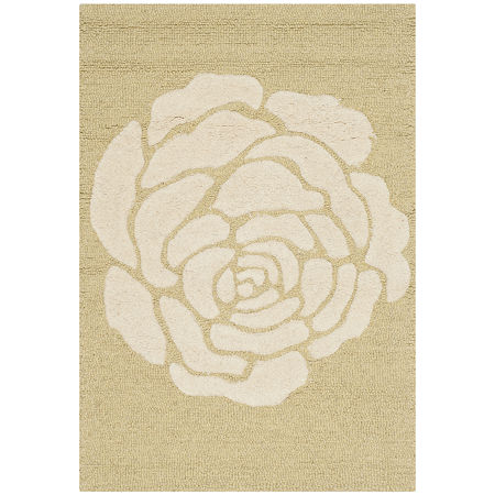 Click here for Safavieh Dacre Floral Wool Indoor Rectangular Acce... prices
