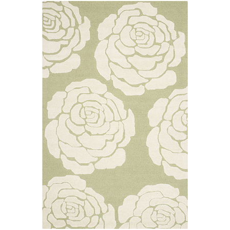 Click here for Safavieh Dacre Floral Wool Indoor Rectangular Area... prices