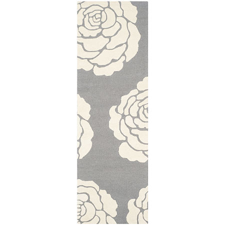Click here for Safavieh Dacre Floral Wool Indoor Rectangular Runn... prices