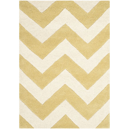 Click here for Safavieh Darrell Chevron Area Rug  One Size  Yello... prices