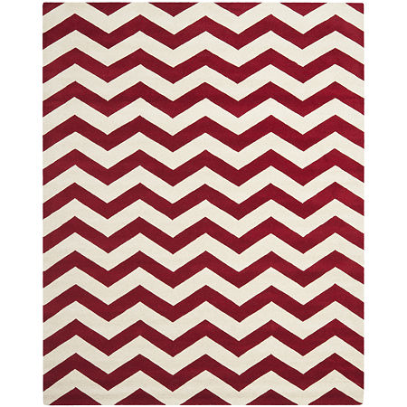 Click here for Safavieh Darrell Chevron Area Rug  One Size  Red prices