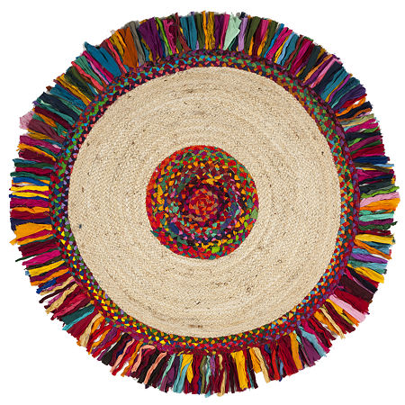 Click here for Safavieh Dederick Braided Tassel Rug  One Size  Re... prices