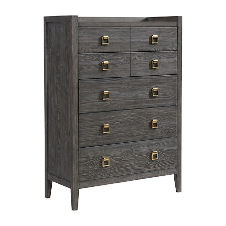 Click here for Essex 5-Drawer Chest  One Size  Gray prices