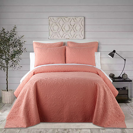 Click here for Home Expressions Harper Bedspread  One Size  Pink prices