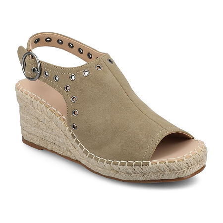 Click here for Journee Collection Womens Crisie Peep Toe Espadril... prices
