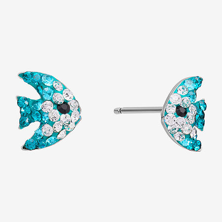 Click here for Silver Treasures Fish Multi Color Crystal Sterling... prices