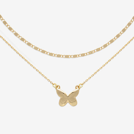 Click here for Mixit Womens Butterfly Hypoallergenic 2-pc. Neckla... prices