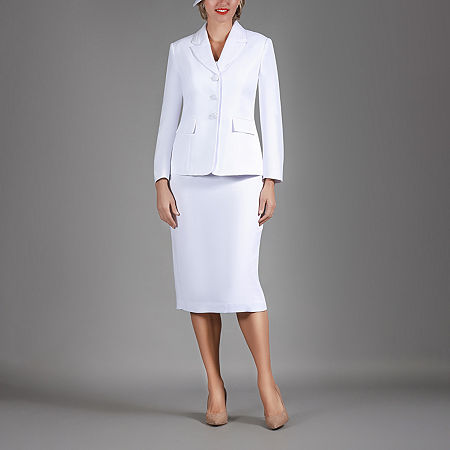 Click here for Giovanna Signature 2-pc. Skirt Suit  10  White prices