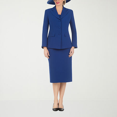 Click here for Giovanna Signature 2-pc. Skirt Suit  10  Blue prices