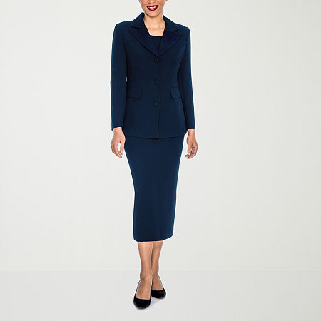 Click here for Giovanna Signature 2-pc. Skirt Suit-Plus  14w  Blu... prices