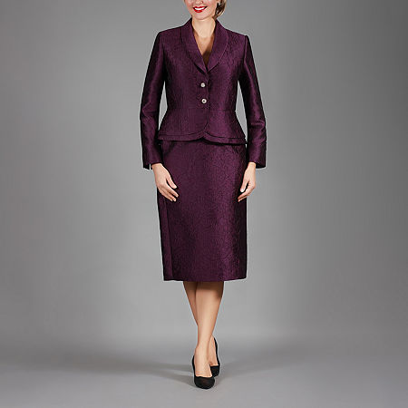 Click here for Giovanna Signature 2-pc. Brocade Skirt Suit  18  P... prices