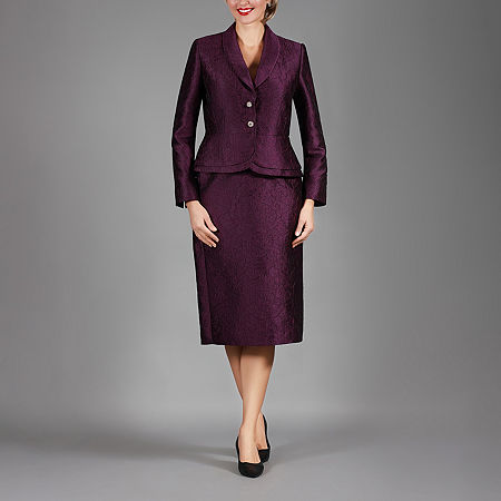 Click here for Giovanna Signature 2-pc. Brocade Skirt Suit-Plus... prices