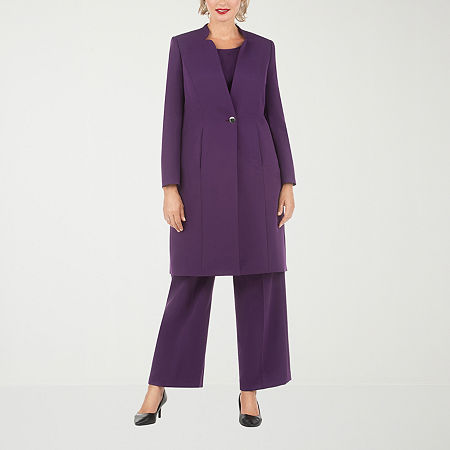 Click here for Giovanna Signature Womens 3-pc. Pant Suit  14  Pur... prices