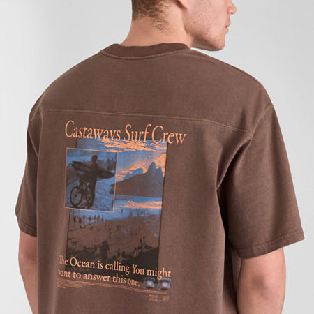 Click here for Arizona Mens Short Sleeve Boxy Fit Graphic T-Shirt... prices