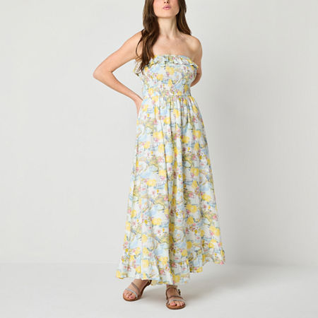 Click here for Arizona Womens Floral Juniors Maxi Dress  Xx-large... prices