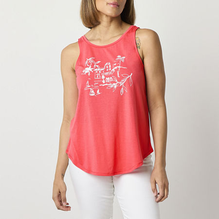 Click here for St. Johns Bay Womens Scoop Neck Sleeveless Tank To... prices