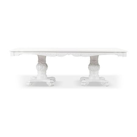 Click here for San Rose Rectangular Wood-Top Dining Table  One Si... prices