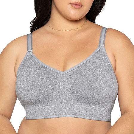 Click here for Curvy Couture Smooth Seamless Comfort Wireless Bra... prices
