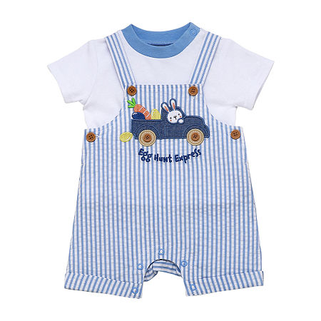 Click here for Baby Starters Easter Baby Boys 2-pc. Shortall Set... prices