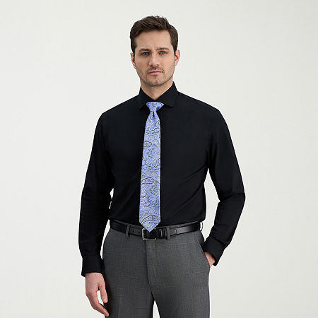 Click here for Haggar Mens Classic Fit Wrinkle Free Long Sleeve D... prices