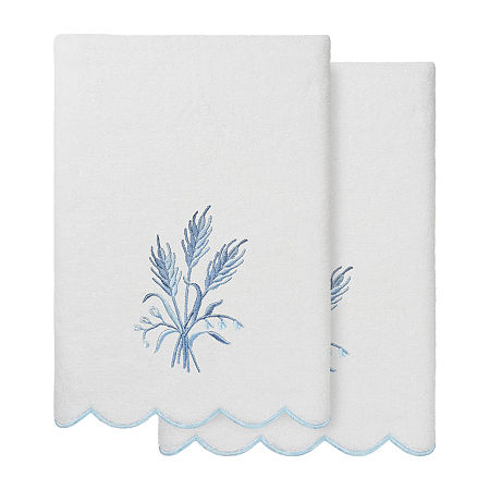 Click here for Linum Home Textiles Whitney Scallop 2-pc. Quick Dr... prices