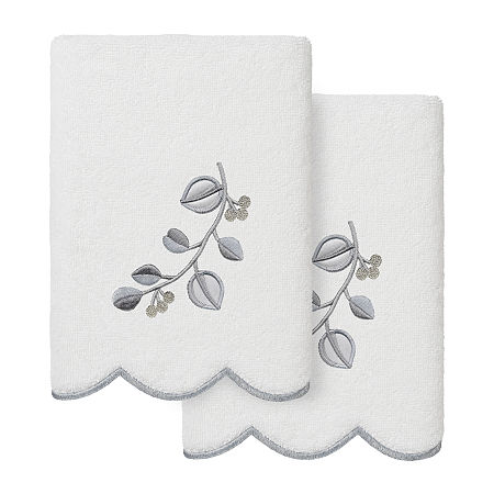 Click here for Linum Home Textiles Wild Branch Scallop 2-pc. Embe... prices