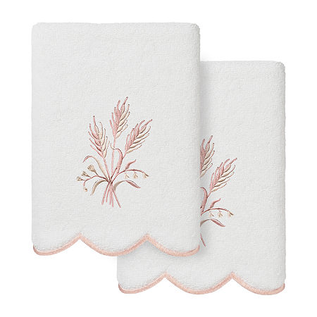 Click here for Linum Home Textiles Whitney Scallop 2-pc. Embellis... prices